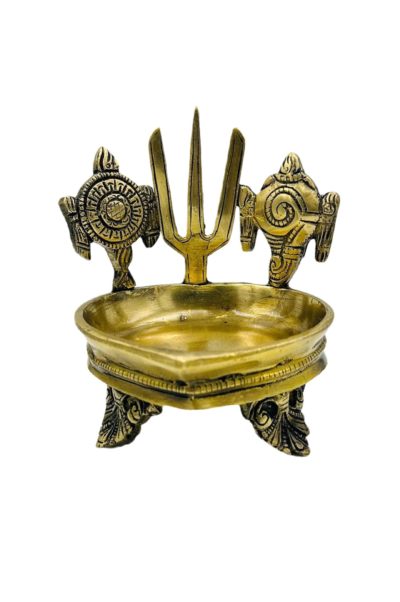 Shop Pooja Items | Shanku Chakram Namam Diya in UAE– swadeshsouq.com